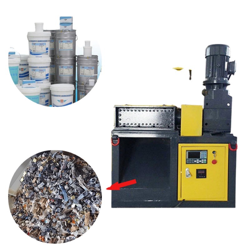 Waste Plastic Products Scrap Cardboard Double Shaft Waste Paper ...